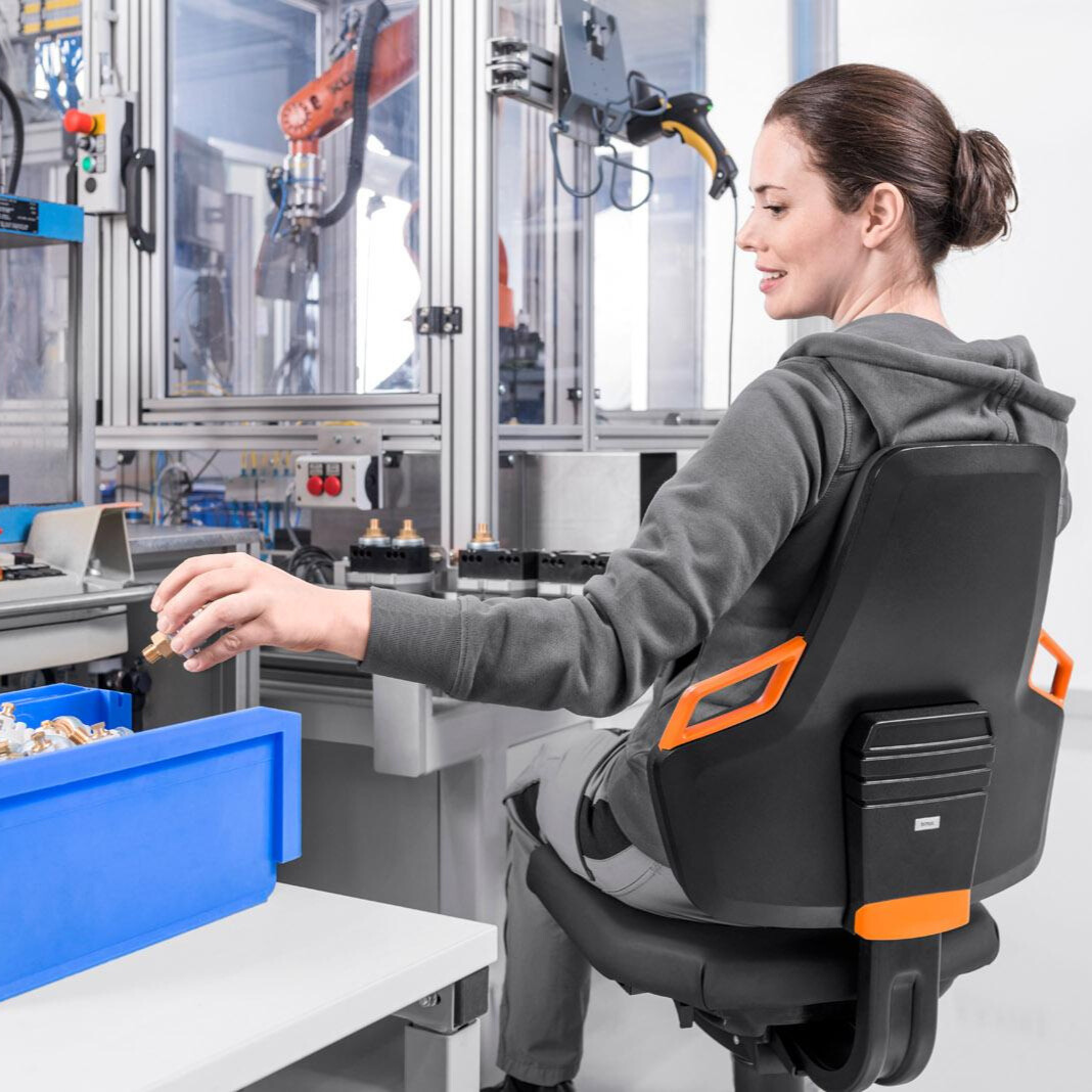 Ergonomio - Allround workplace chairs by Bimos, RH, and Score